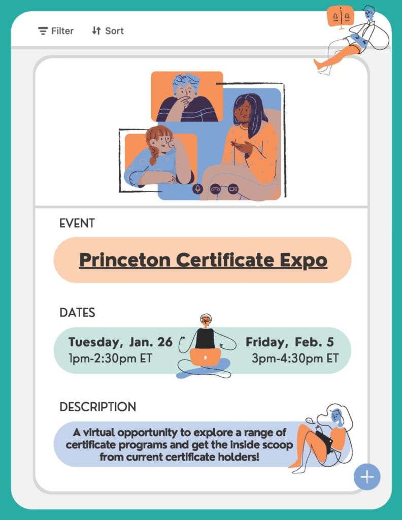 Princeton Certificate Expo — Journalism